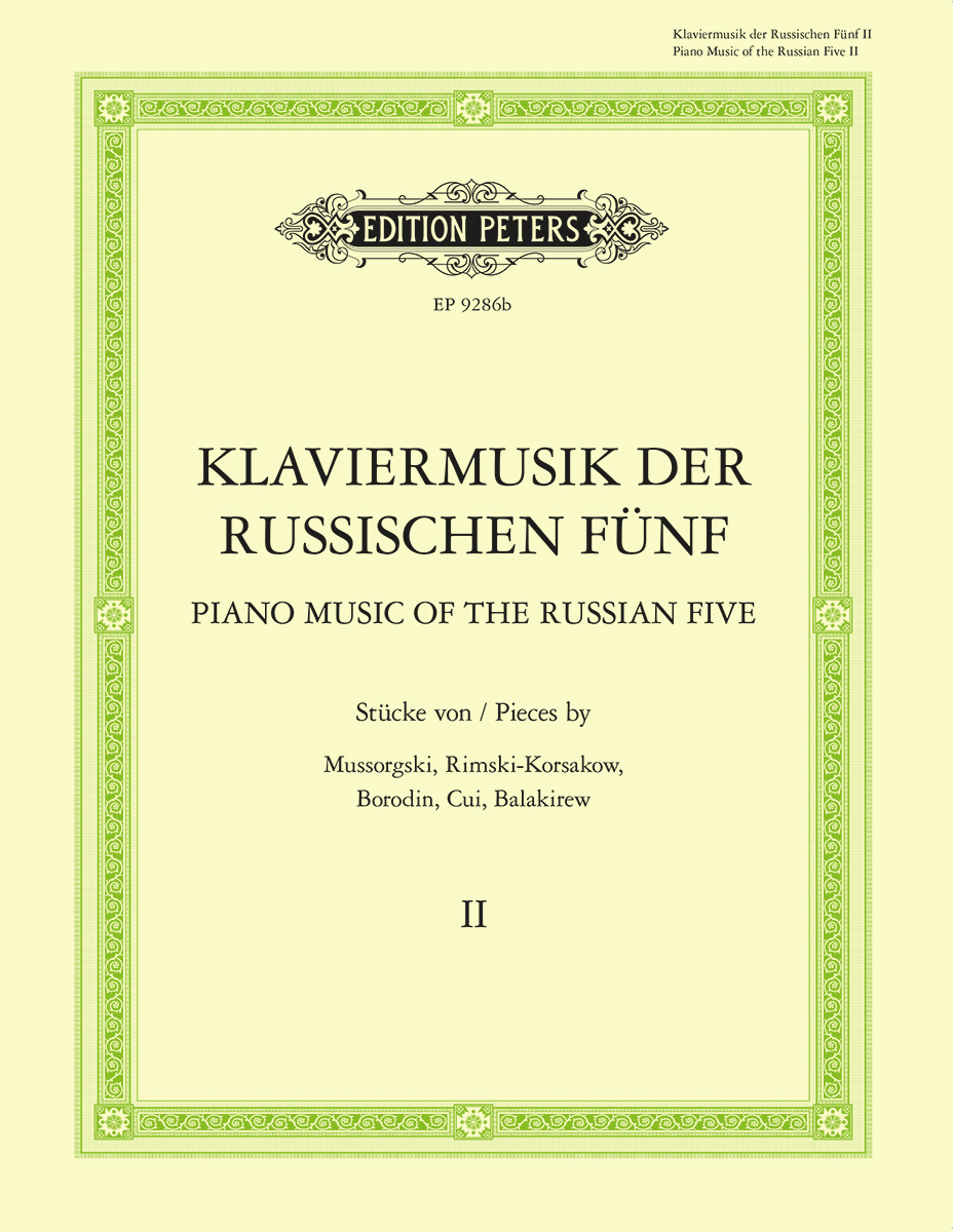 Piano Music of The Russian Five, Vol. 2 | Faber Music