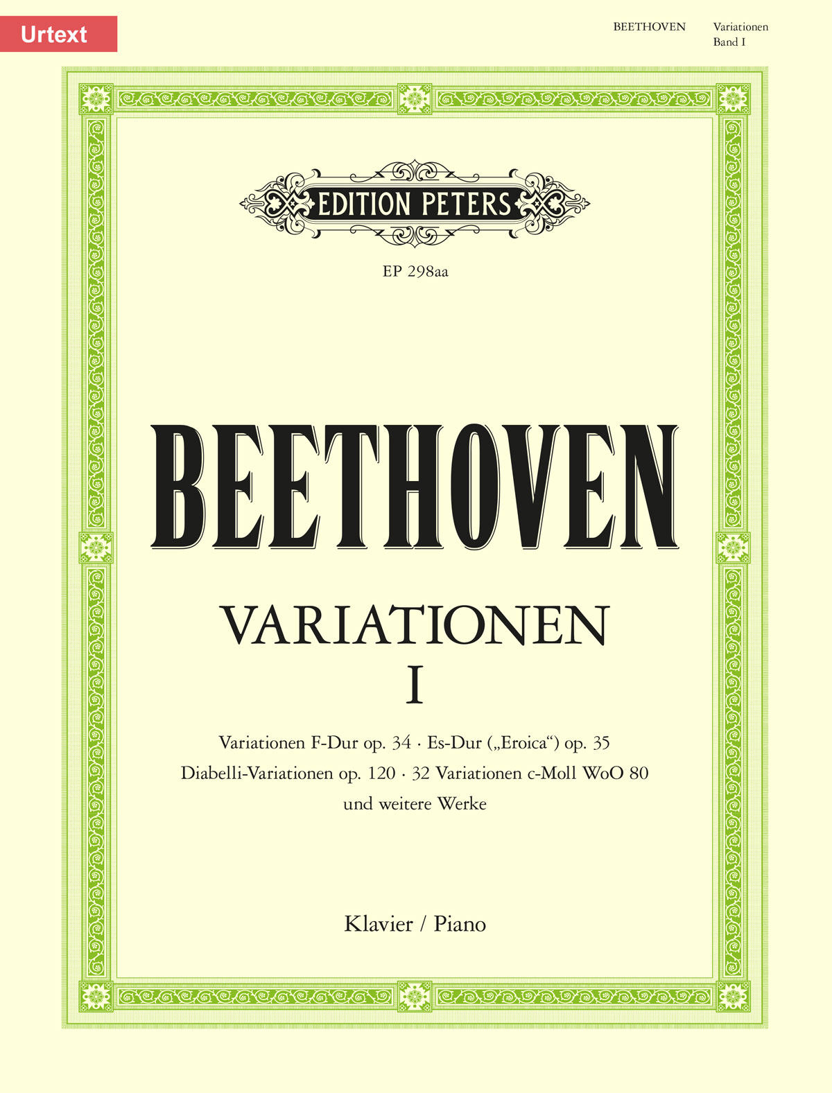 Beethoven Variations (complete) Vol.1 | Faber Music