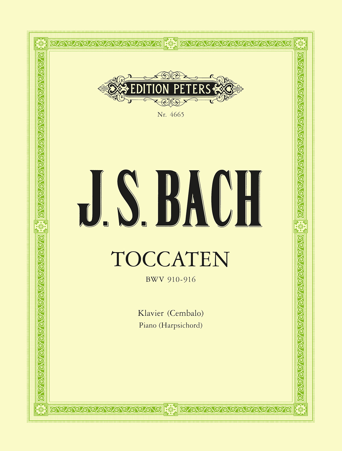 Bach's Toccatas (BWV 910-916) | Faber Music