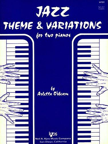 Jazz Theme and Variations for Two Pianos | Faber Music