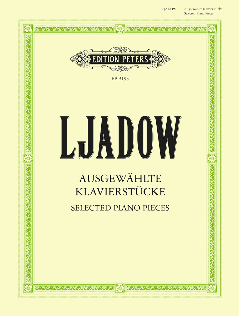Liadov Selected Piano Pieces | Faber Music