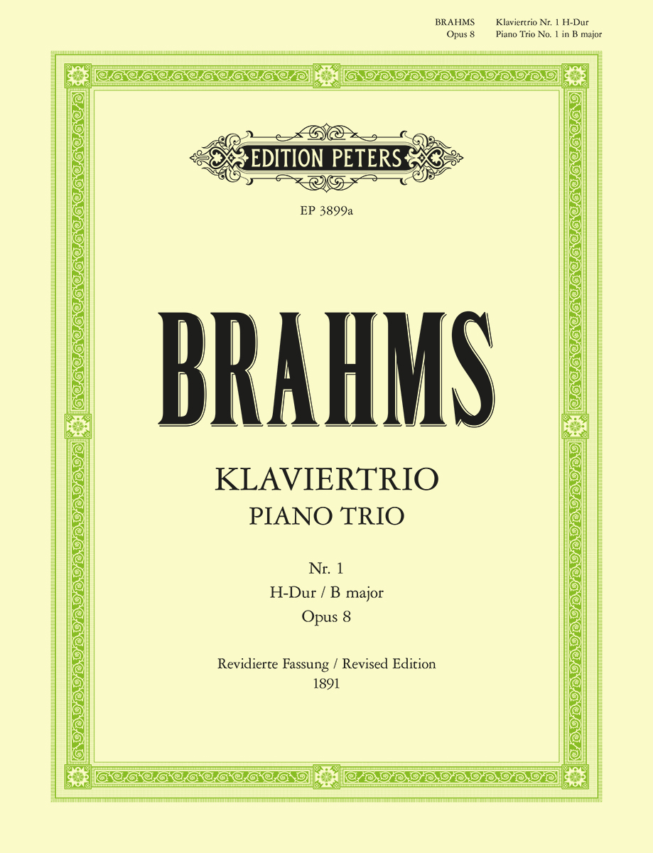 Brahms Trio No. 1 in B Op.8 | Faber Music