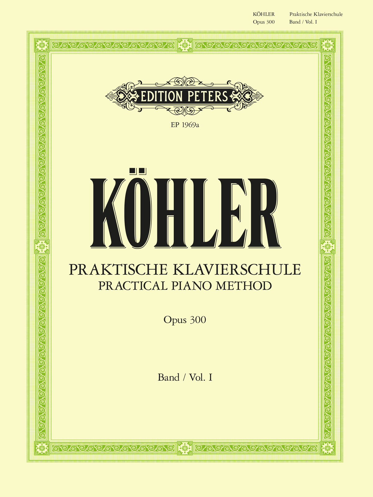 Practical Piano Method Volume I, Op.300 | Faber Music