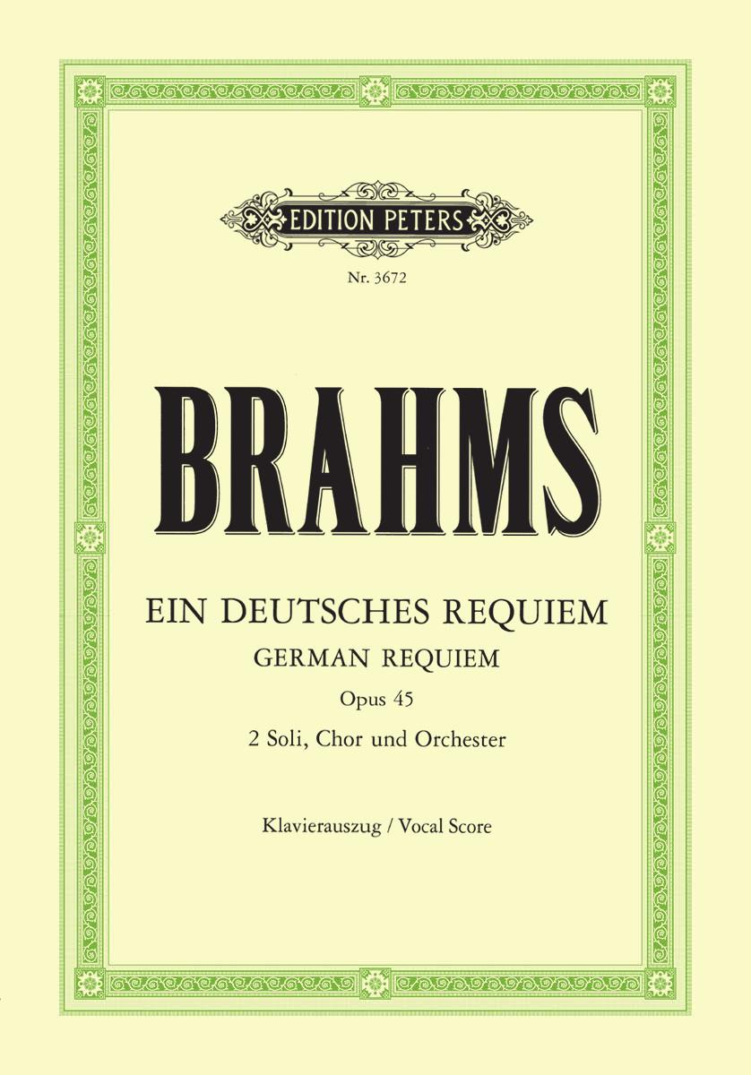 German Requiem Op. 45 (Vocal Score) | Faber Music