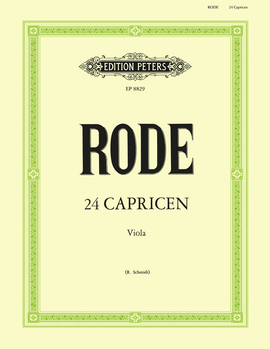 Rode 24 Caprices | Faber Music