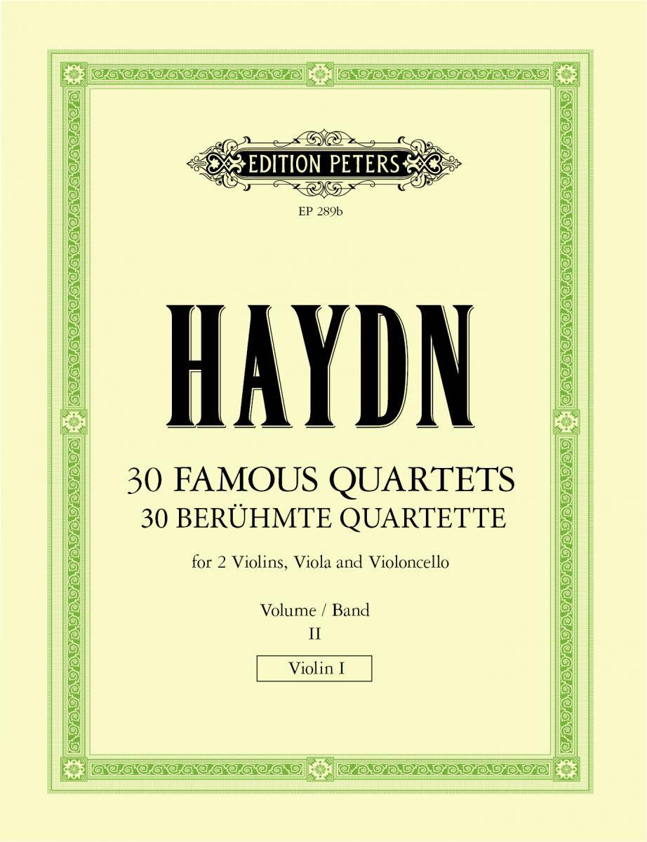 Haydn String Quartets, complete Vol.2 | Faber Music