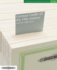 German Lieder of the 19th Century (M-L Voice) (Voice(s)/Accompaniment ...