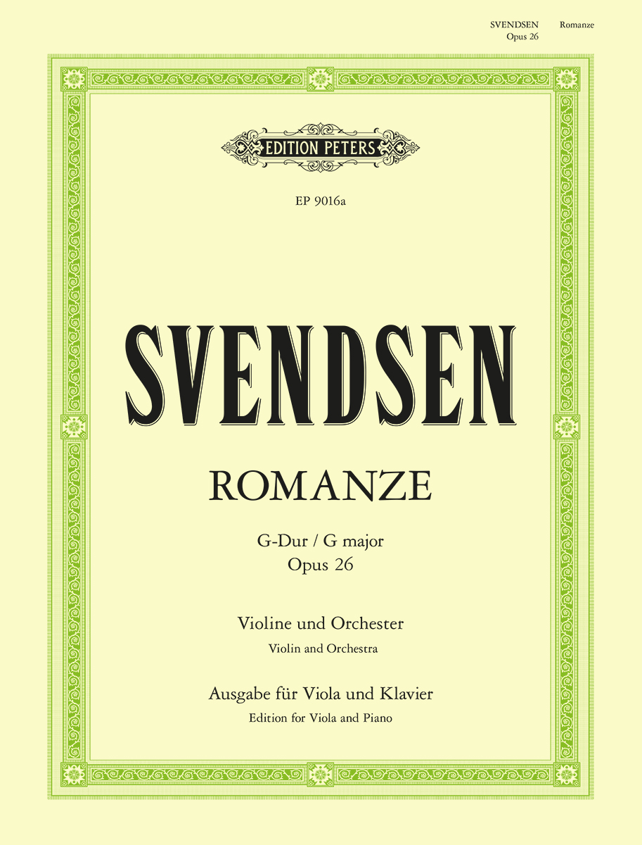 Svendsen Romance in G Op.26 | Faber Music