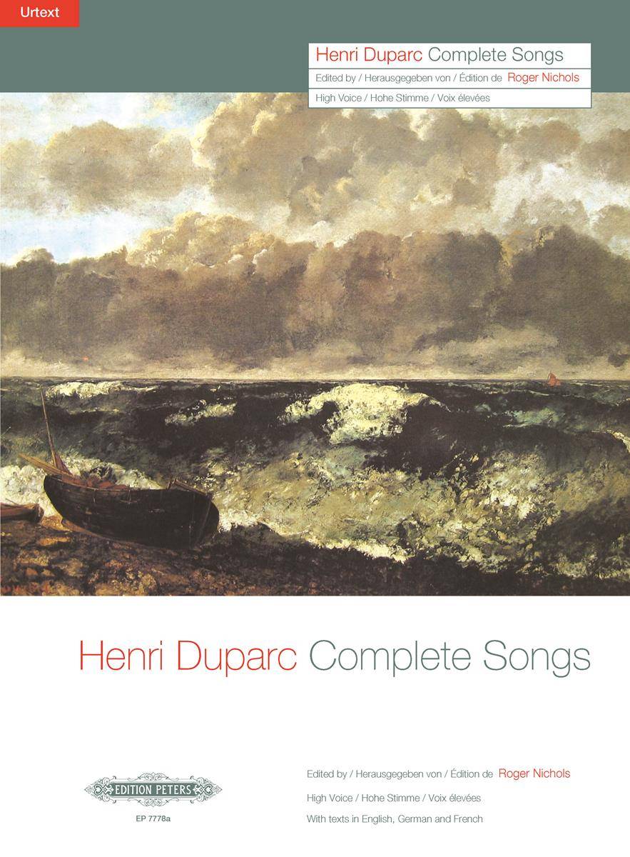 Complete Songs, for High Voice & Piano | Faber Music