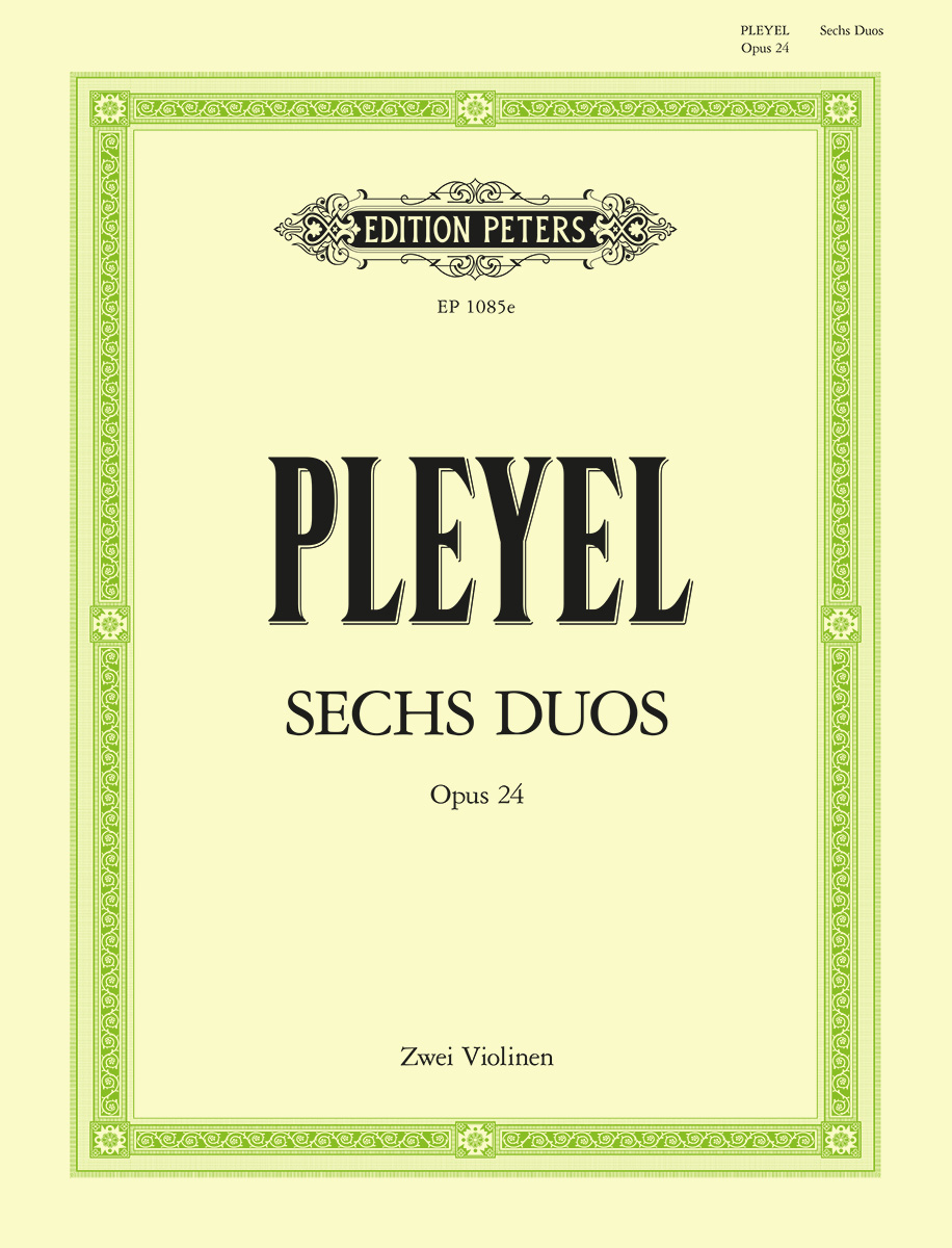 Pleyel 6 Duos, Op. 24 | Faber Music