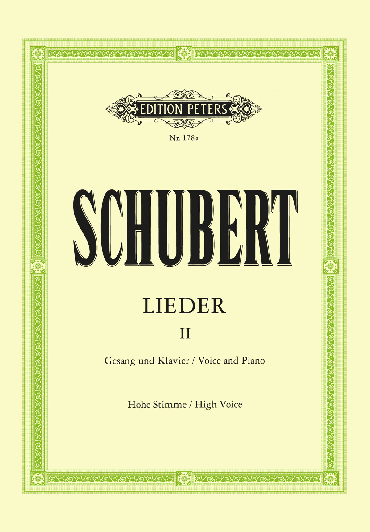 Schubert Songs Vol.2: 75 Songs | Faber Music